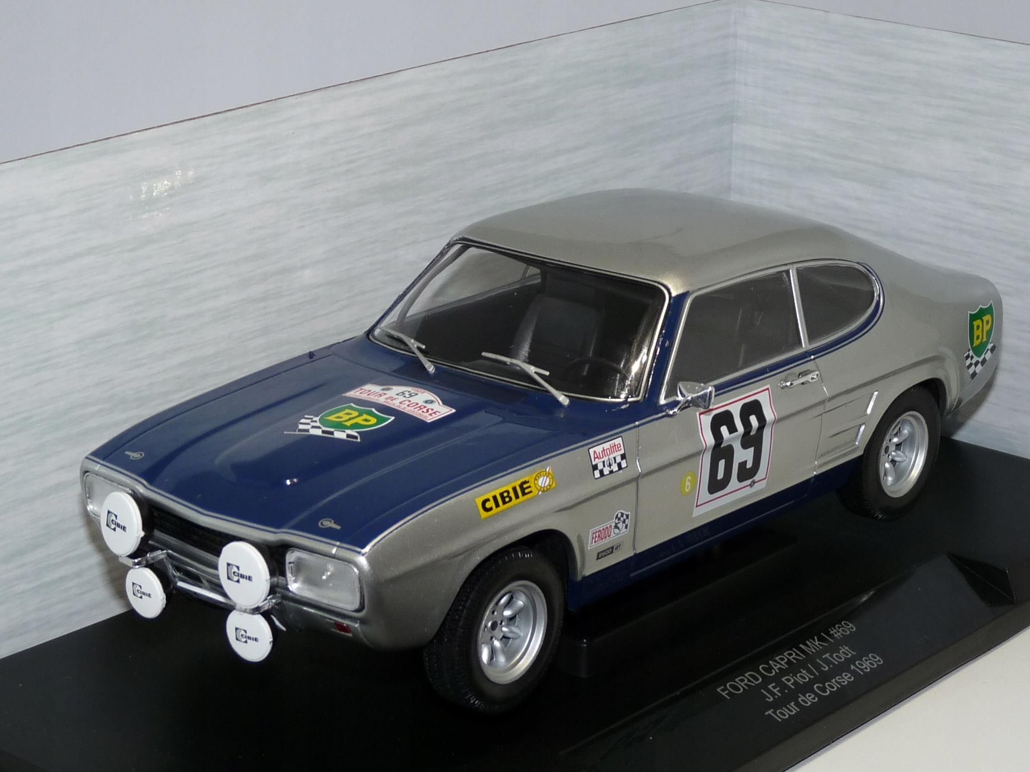 Mcg Ford Capri Mk1 2600Gt #69 Piot Tdc 1969 1:18 - Ceny i opinie - Ceneo.pl