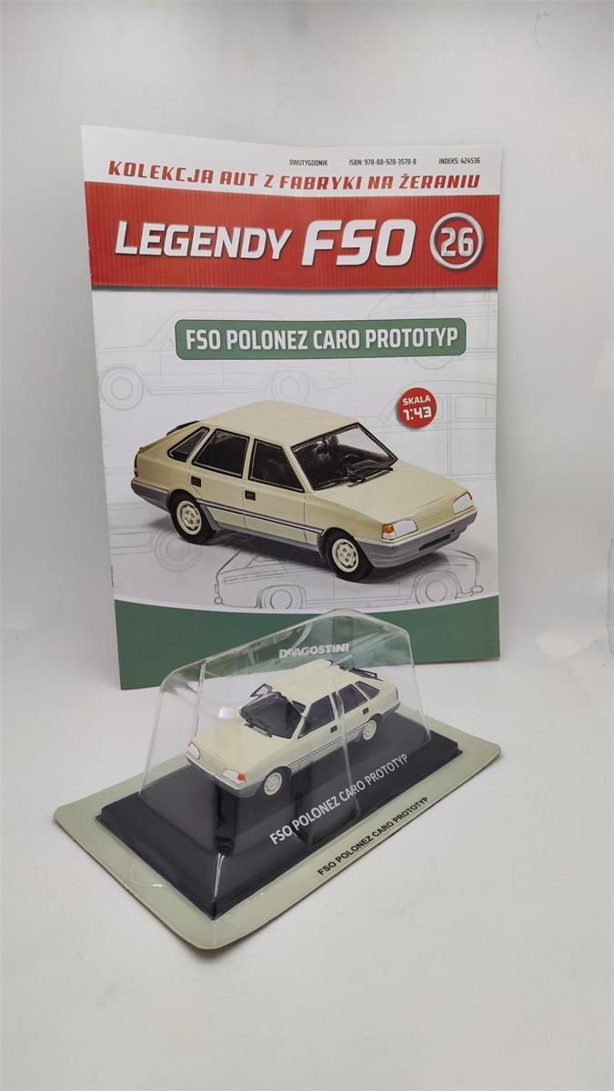 Deagostini Fso Polonez Caro Prototyp Legendy Fso Nr26 2023 - Ceny i ...
