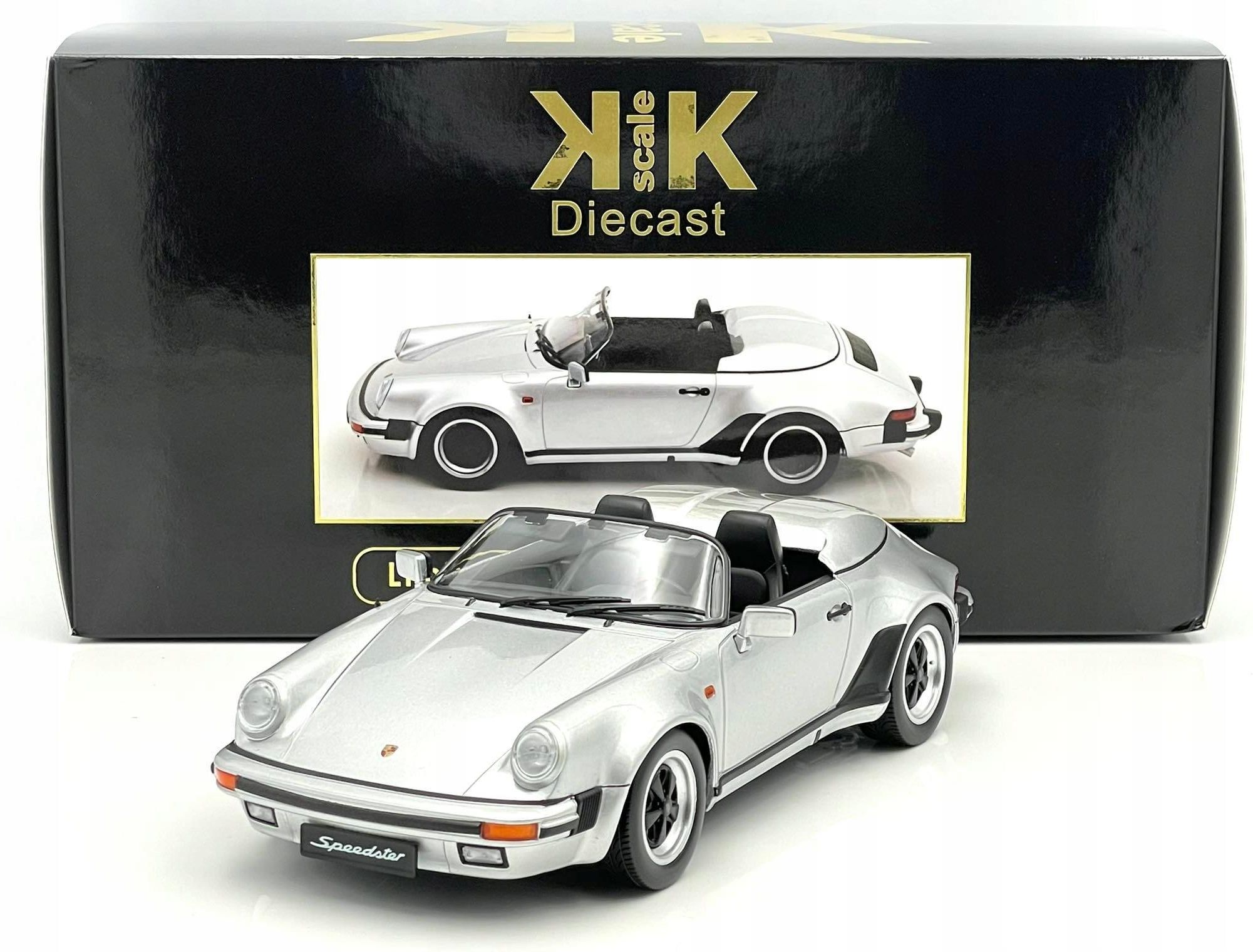 Kk-Scale Porsche 911 Speedster Silver 1989 1:18 - Ceny i opinie - Ceneo.pl