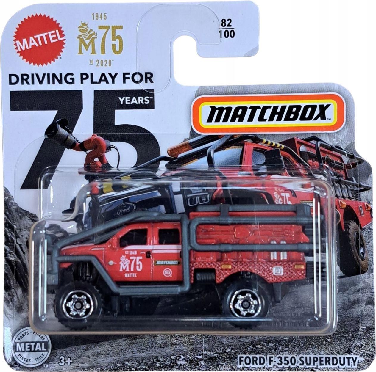 Matchbox Auto Metalowe Ford F-350 Superduty - Ceny i opinie - Ceneo.pl