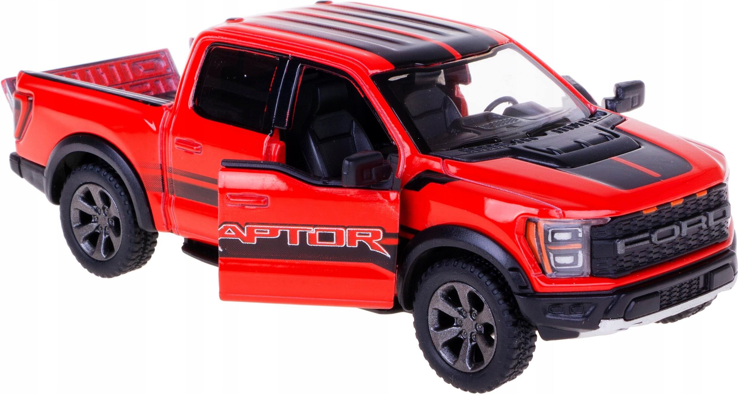 Kinsmart Ford F-150 Raptor 2022 Livery 1:46 Czerwo - Ceny i opinie ...