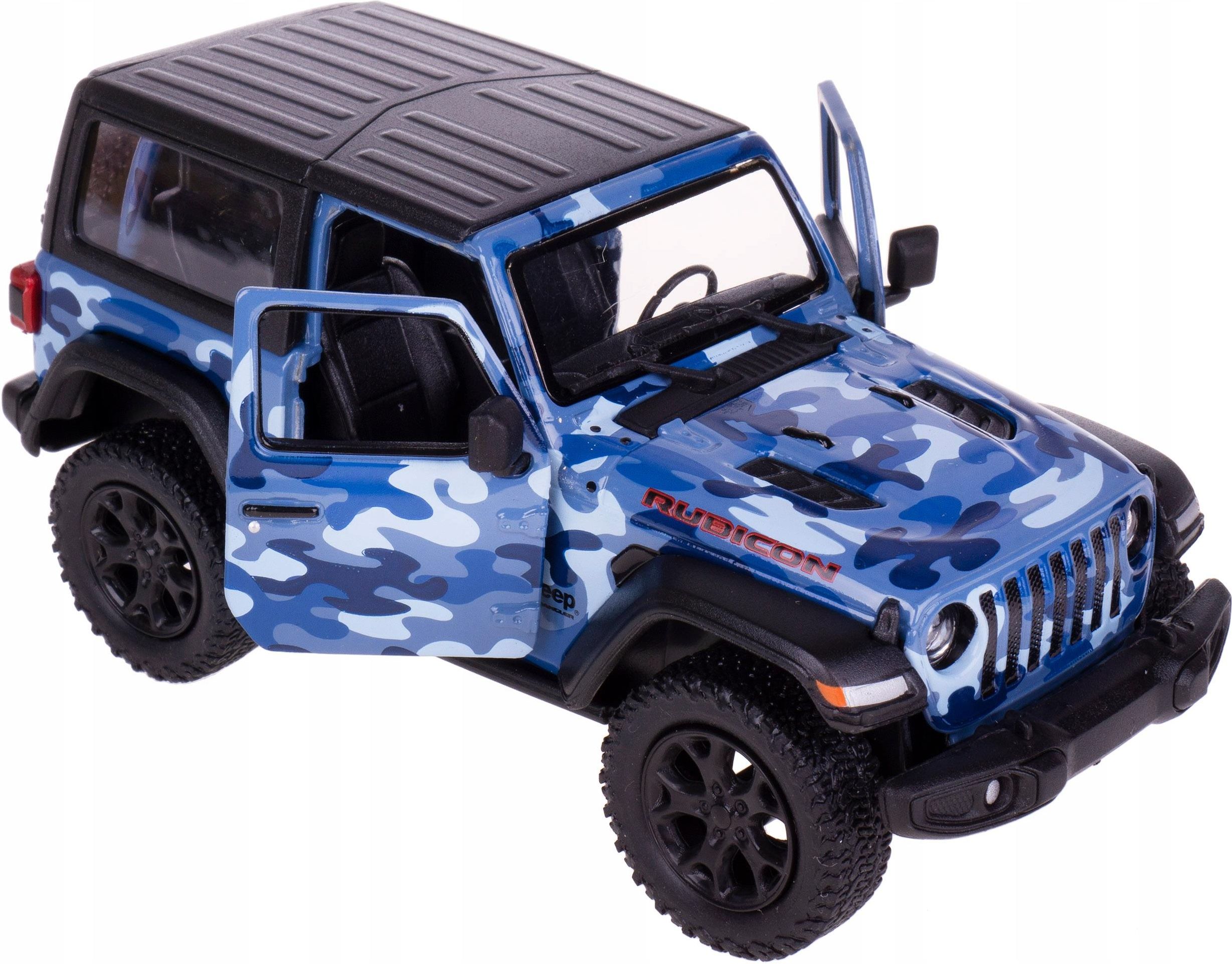 Kinsmart Jeep Wrangler Camo Model Metal 1:34 Niebi - Ceny i opinie ...