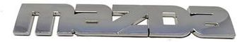 Emblemat znaczek logo napis MAZDA 168x30mm - Opinie i ceny na Ceneo.pl