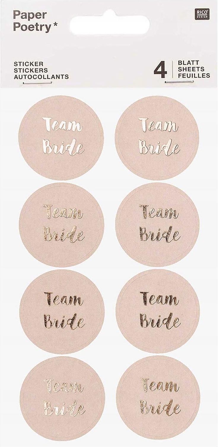 Rico Design Naklejki Team Bride Paper Poetry 32szt. - Ceny i opinie ...