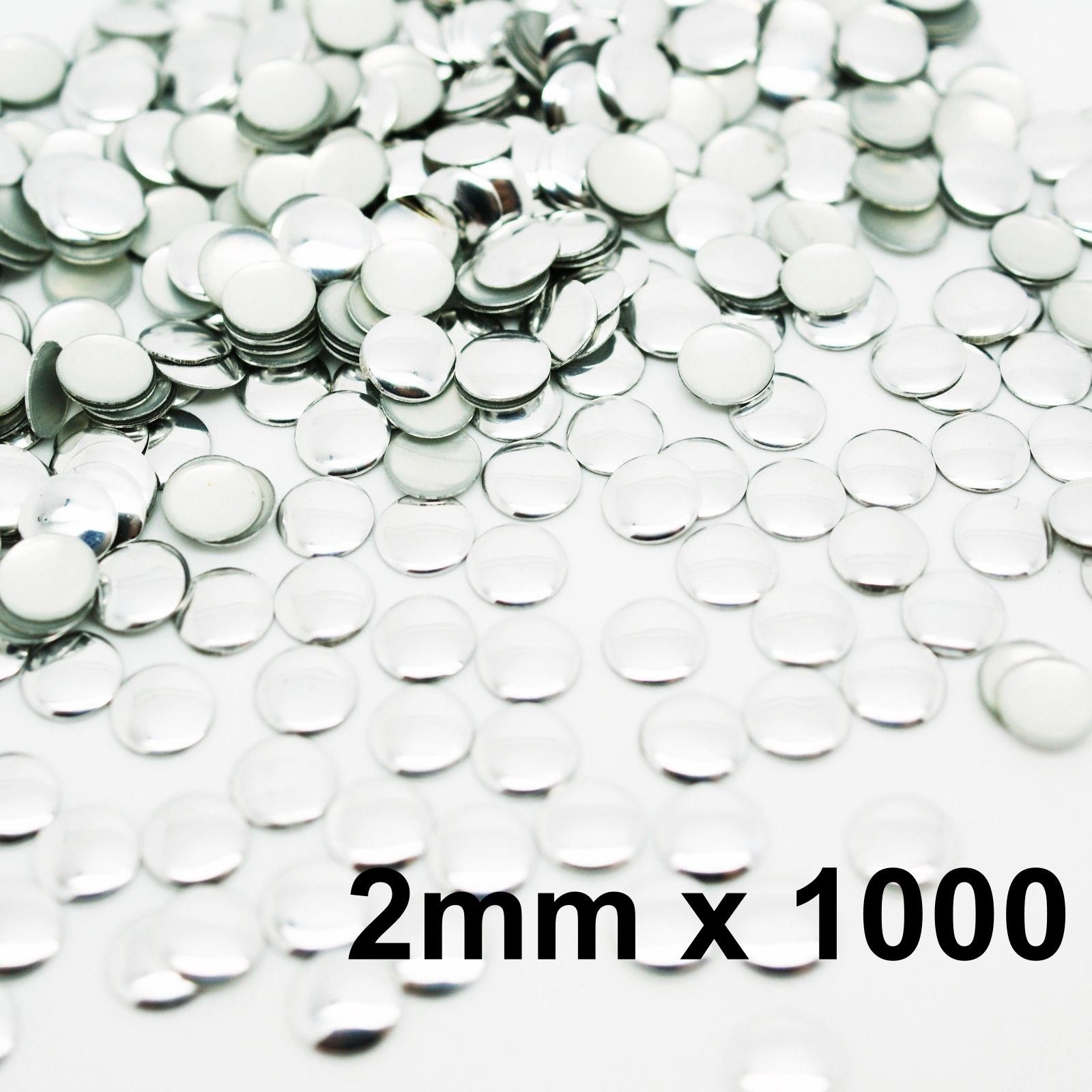 Metalowe Termo Dżety Blaszki Srebrny 2Mm 1000 - Ceny i opinie - Ceneo.pl