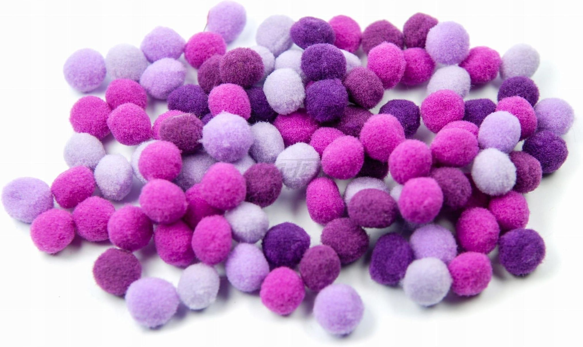 Pompony Pomponiki Fioletowe Mix 1cm 100 Sztuk - Ceny i opinie - Ceneo.pl