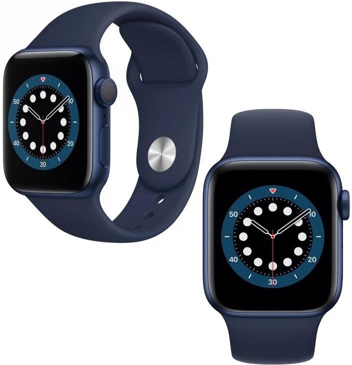 Smartwatch Apple Watch 6 40 mm blue refurbished - Etui na telefon, ceny ...