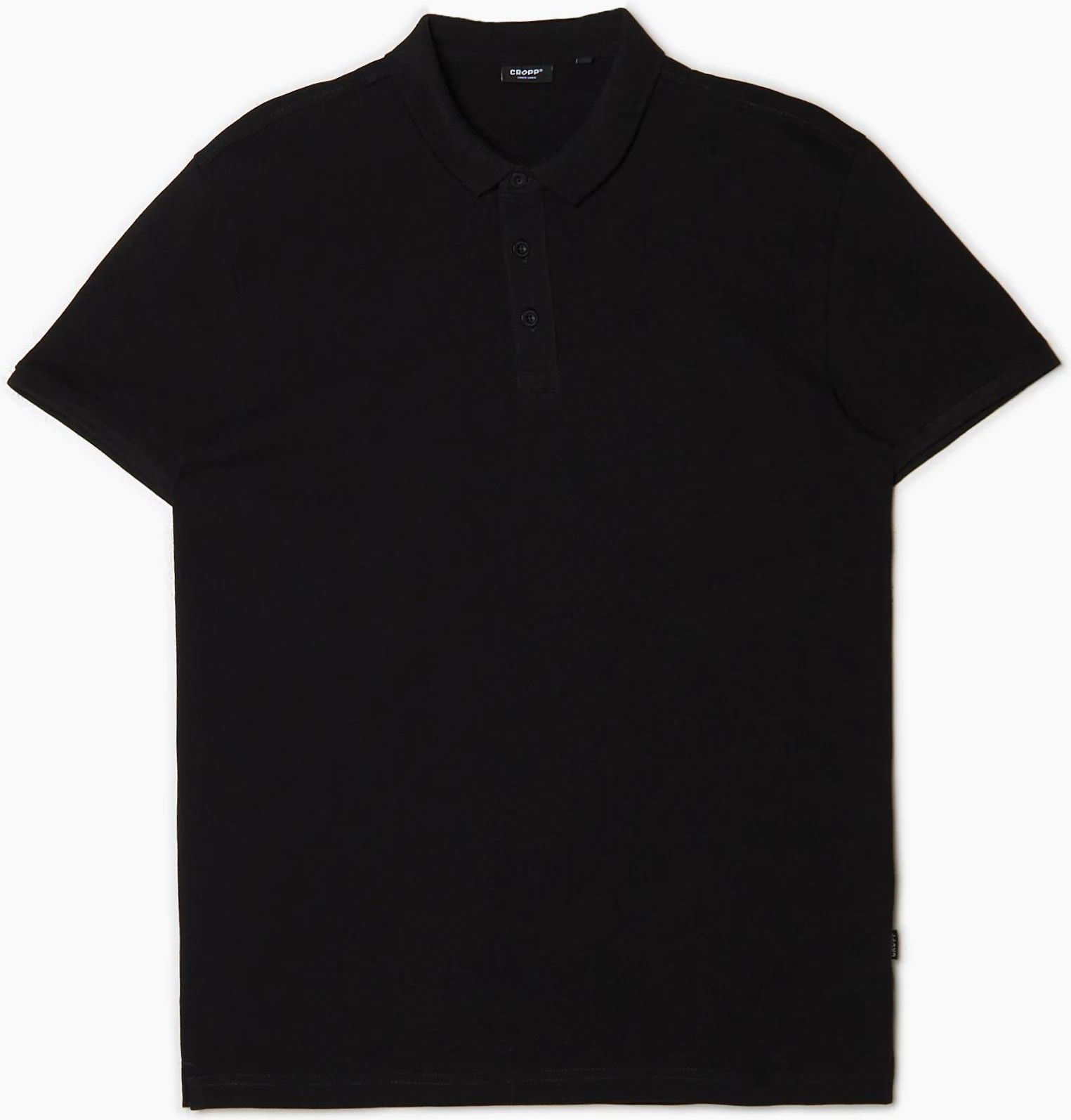 Cropp - Czarna koszulka polo - Czarny - Ceny i opinie - Ceneo.pl