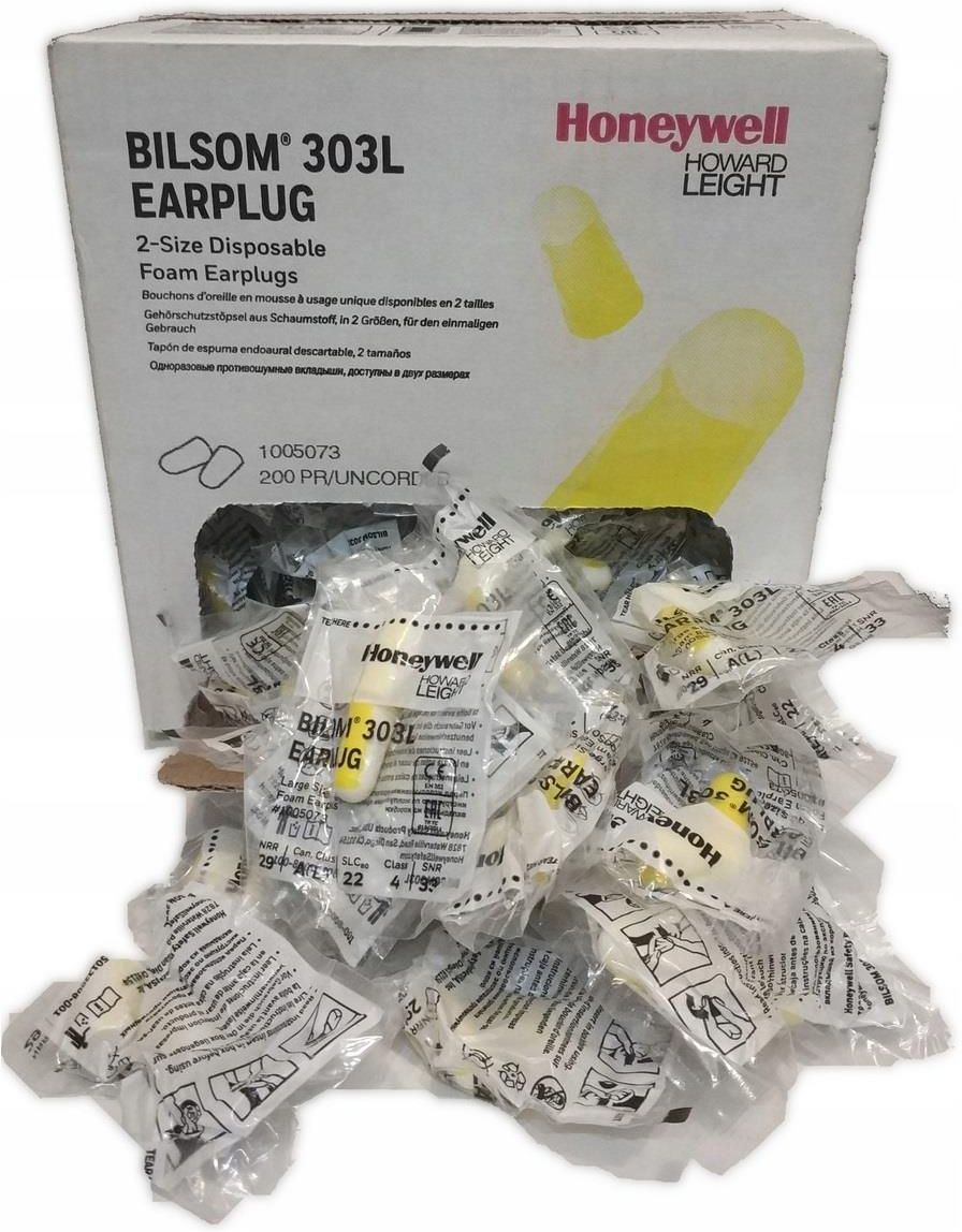 Honeywell Zatyczki Do Uszu Piankowe Na Hałas 303L 10 Par - Ceny i ...