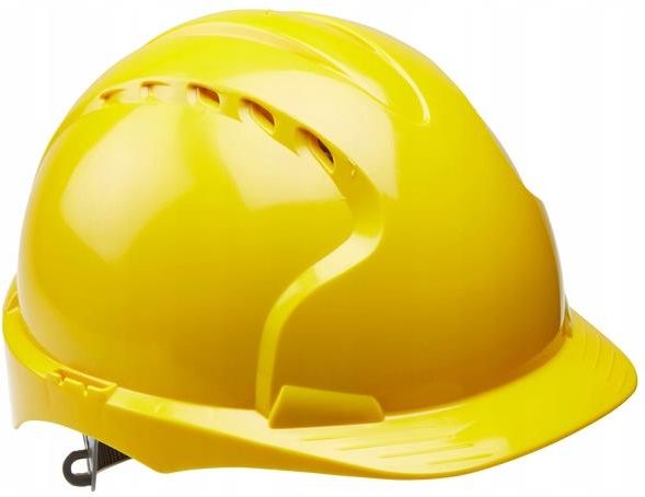Kask Hełm Roboczy Ochronny Budowlany Site Żółty - Ceny i opinie - Ceneo.pl