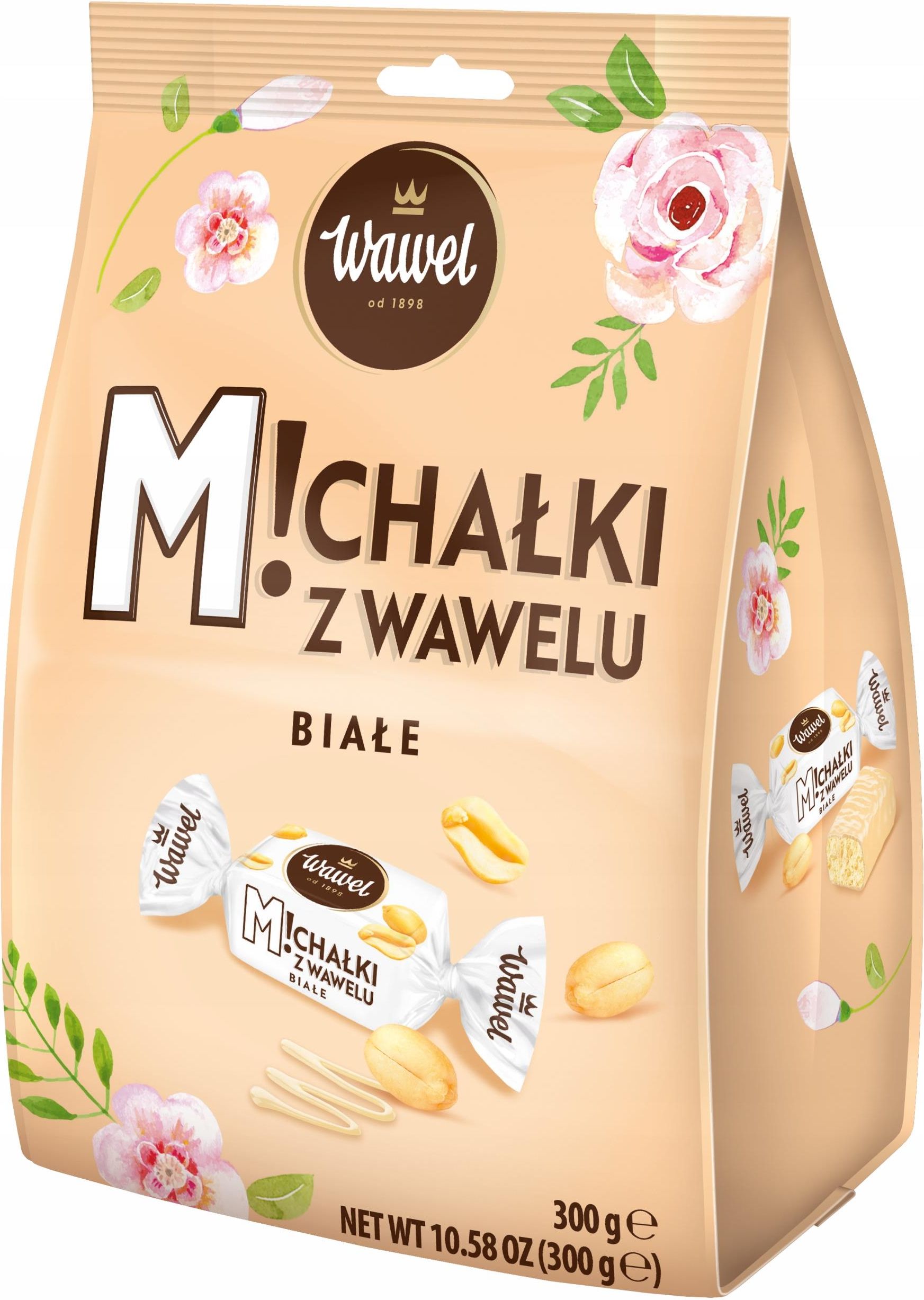 Wawel Cukierki W Czekoladzie Michałki Białe 300g - Ceny i opinie - Ceneo.pl