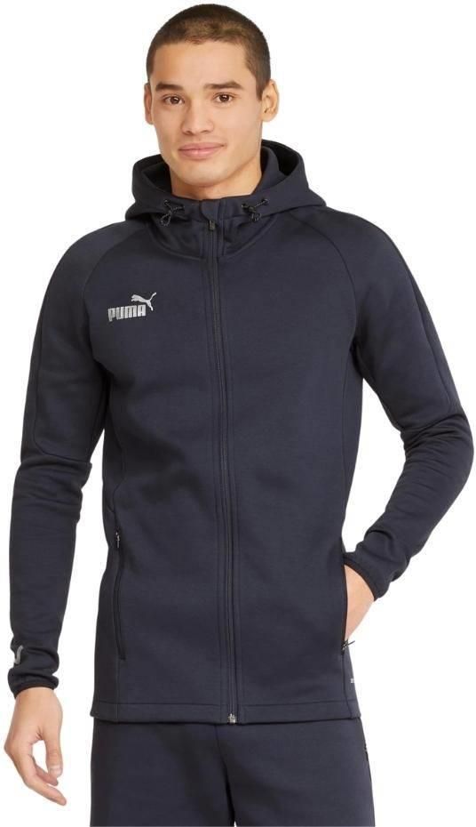 Puma Męska Teamfinal Casuals Hooded Granatowa 657383 06 Granatowy ...