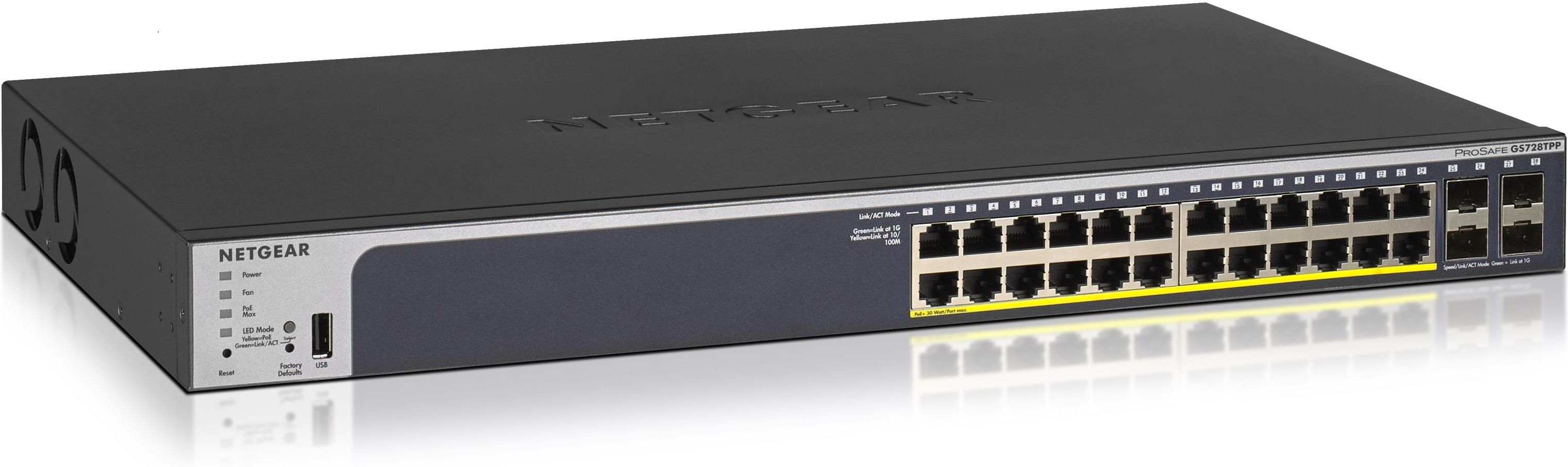 Switch Netgear Gs728Tpp-200Eus - Akcesoria do monitoringu - Ceny i ...