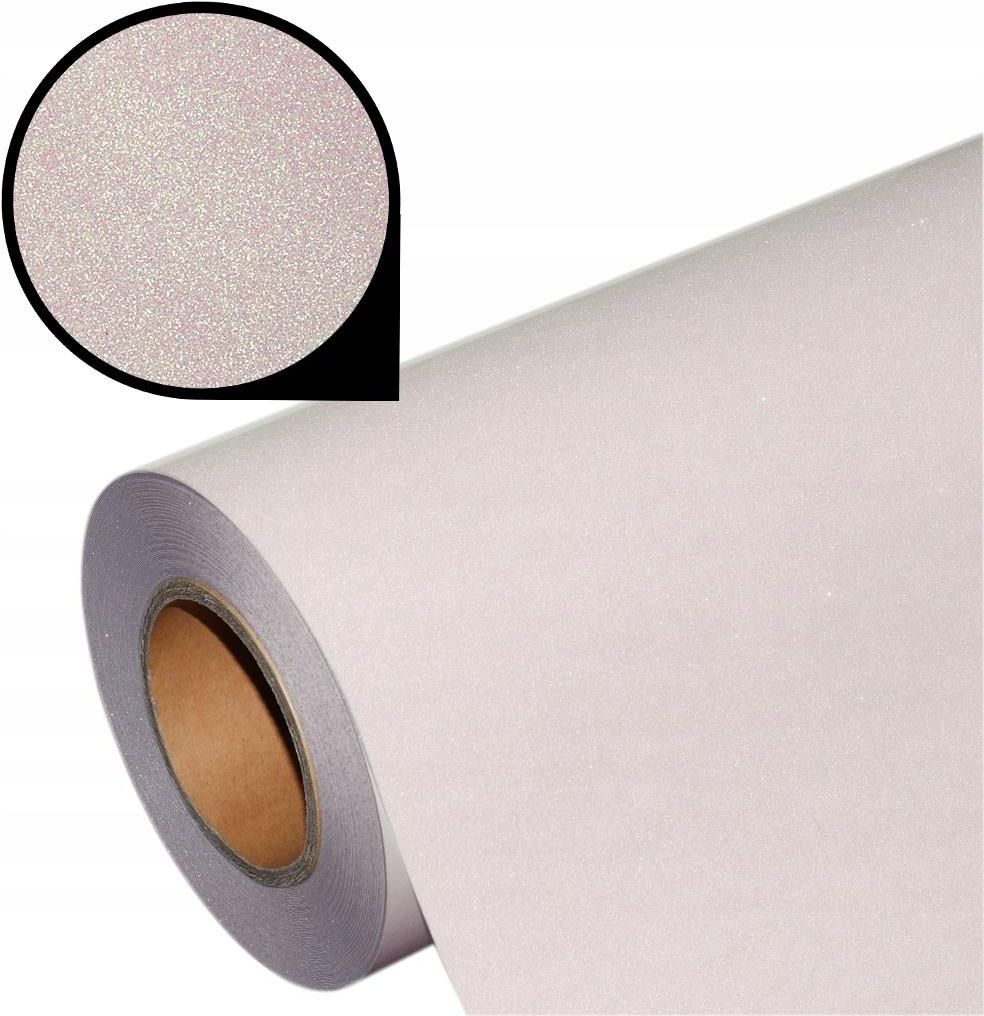 Folia Glitter Sgl 38 Rainbow White 1 Metr (5907732811025) - Ceny i ...