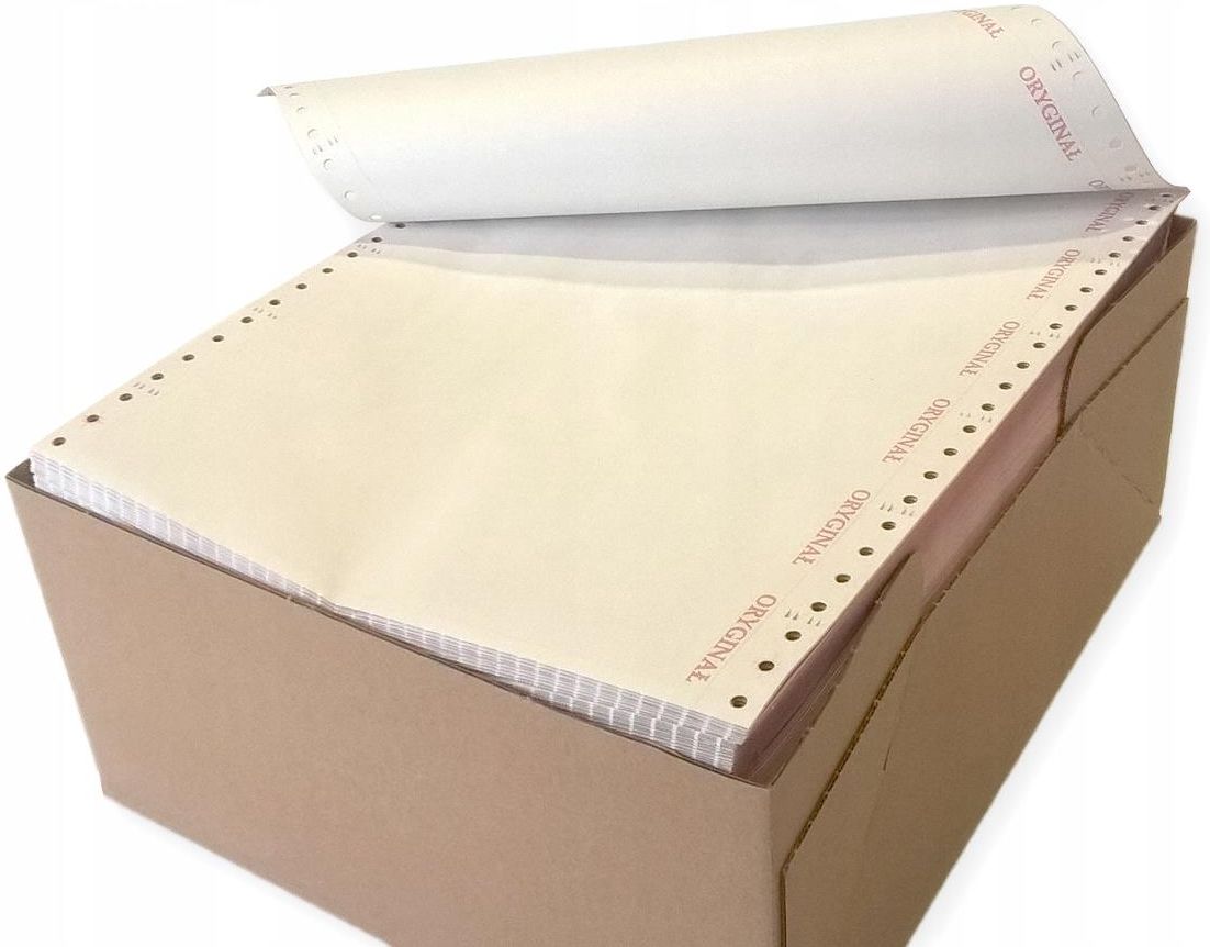 Lester Paper Papier Komputerowy Składanka 240X12” 1+2 O/K (X3 ...