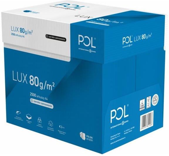 International Paper Papier Ksero Pollux A4 80G Klasa B Karton 5 Ryz ...