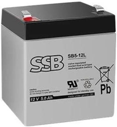 Zasilacz UPS Ssb Sb 5-12L Rechargeable Battery 12V/5Ah - Fa (SB512L) - Opinie i ceny na Ceneo.pl