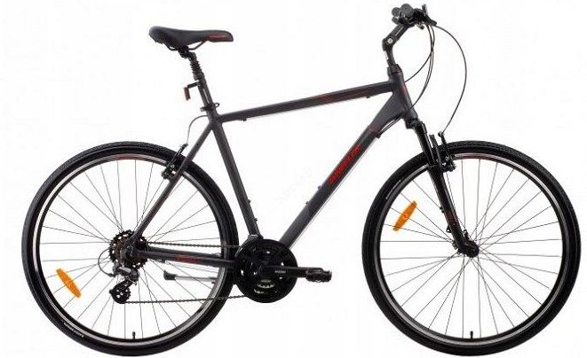 Wheeler Cross 6.1 Czarny Czerwony 28 2023 - Rowery Crossowe Męskie ...