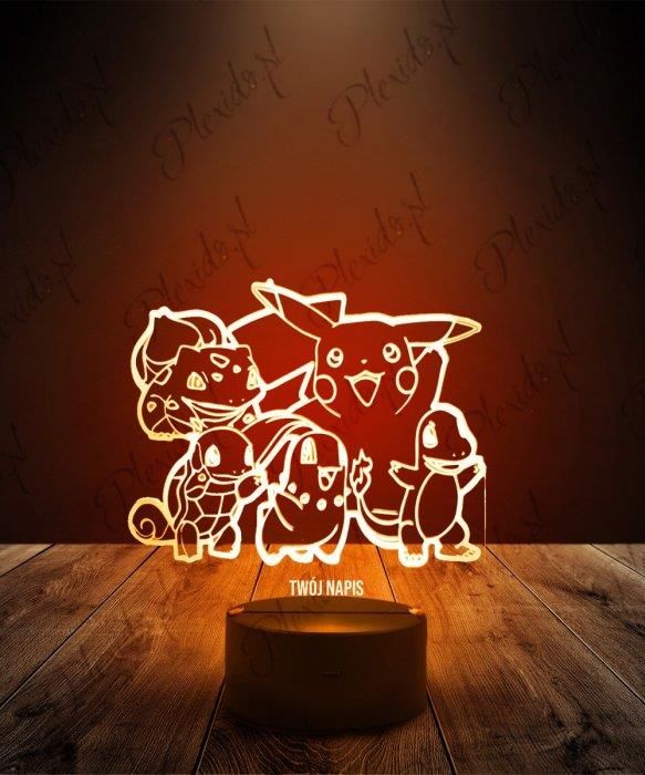 Lampka Led 3D Plexido Pokemony - Ceny i opinie - Ceneo.pl Lampka Led 3D Plexido Pokemony - Ceny i opinie - Ceneo.pl