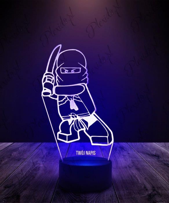 Lampka Led 3D Plexido Lego Ninjago - Opinie i atrakcyjne ceny na Ceneo.pl