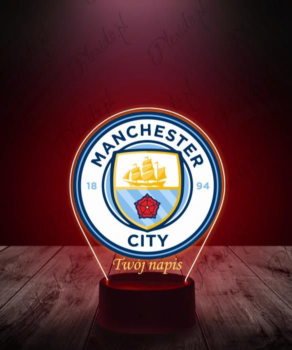 Lampka Led 3D Plexido Z Nadrukiem Manchester City - Opinie i atrakcyjne ...