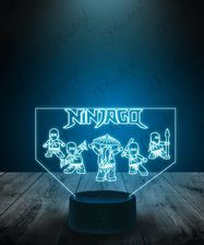 Lampka Led 3D Plexido Lego Ninjago Postacie - Opinie i atrakcyjne ceny ...