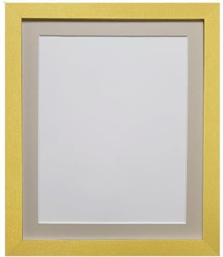 Ramka tradycyjna Frames By Post H7 Szkło Plastikowe Złota Z Jasnoszarym ...