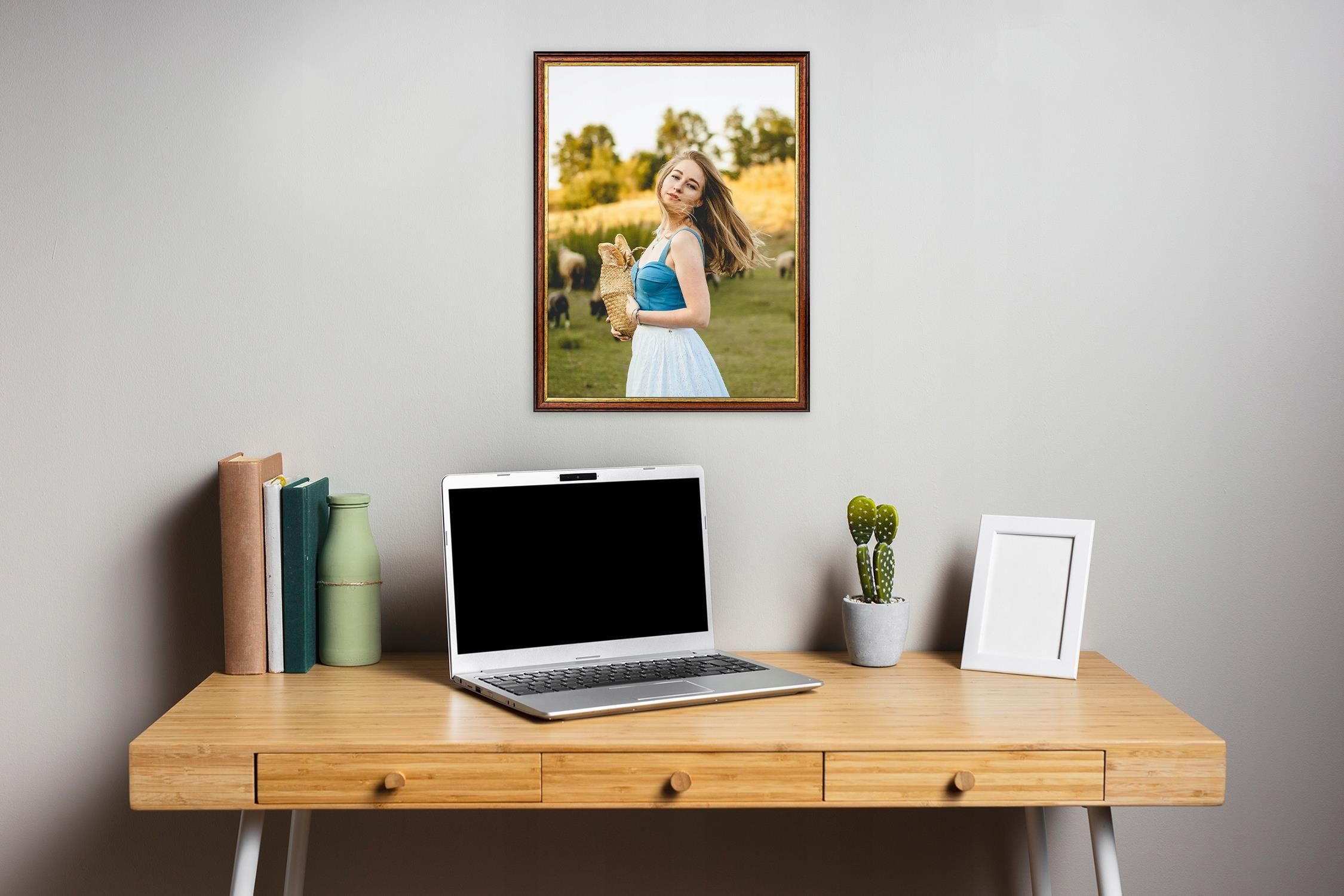 Ramka tradycyjna Cadro Ramki Drewniana 30X40 Brązowa - Ceny i opinie na Ceneo.pl