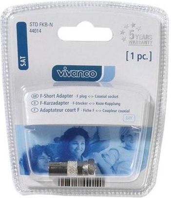 Vivanco Std Fkb-N - Aerial Adapter - Opinie i ceny na Ceneo.pl