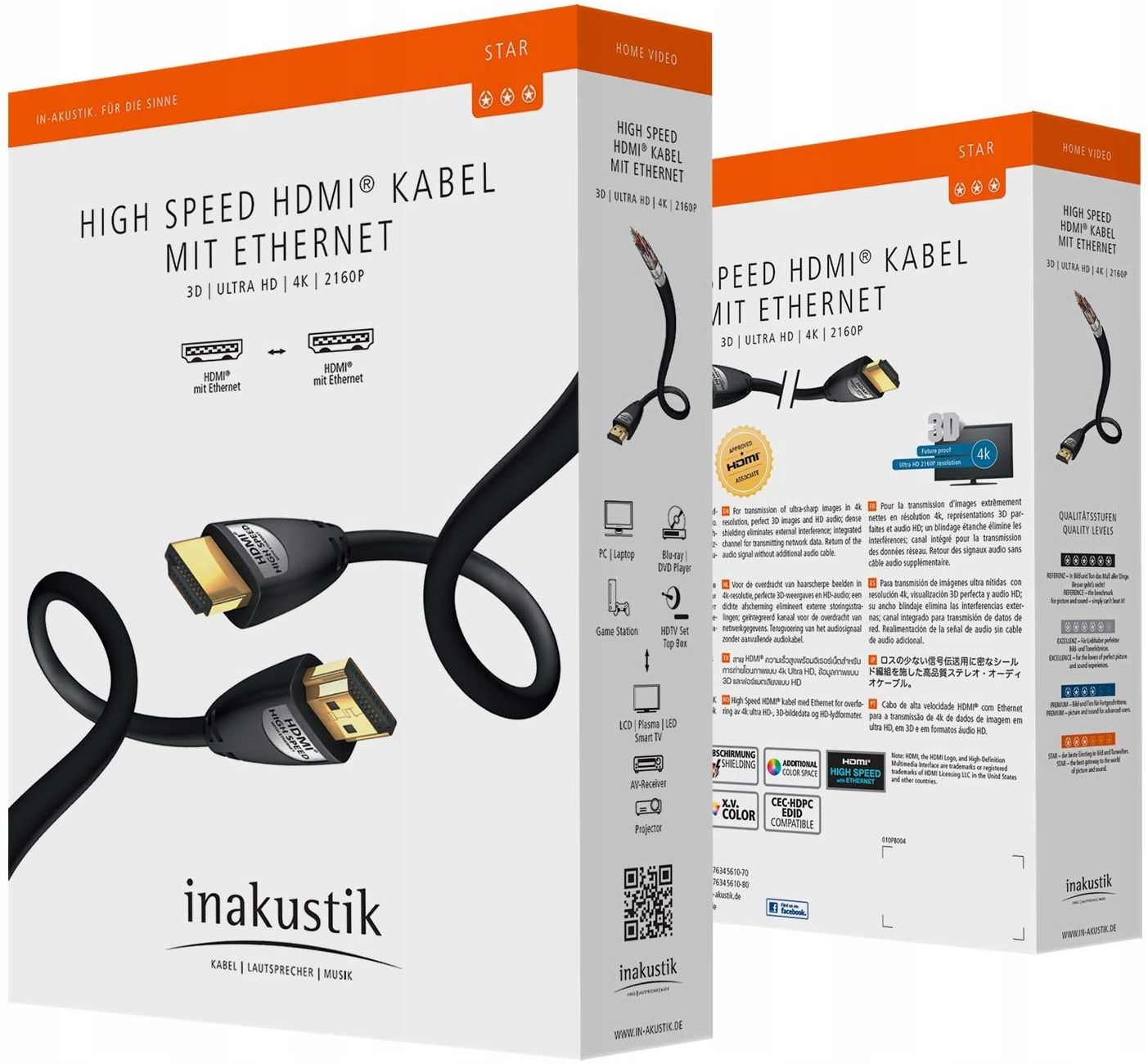Inakustik Star Hdmi 0,75M Kabel Hdmi 3D 4K Arc - Opinie i ceny na Ceneo.pl