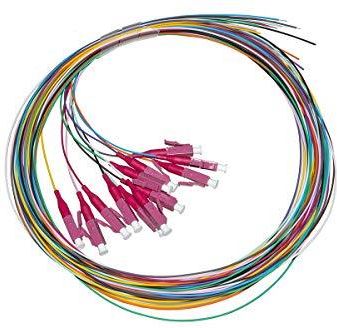 Pigtail Link Lklc12Pt4 Zestaw 12 Kable Kolorowe Złącza Światłowodowe Lc ...