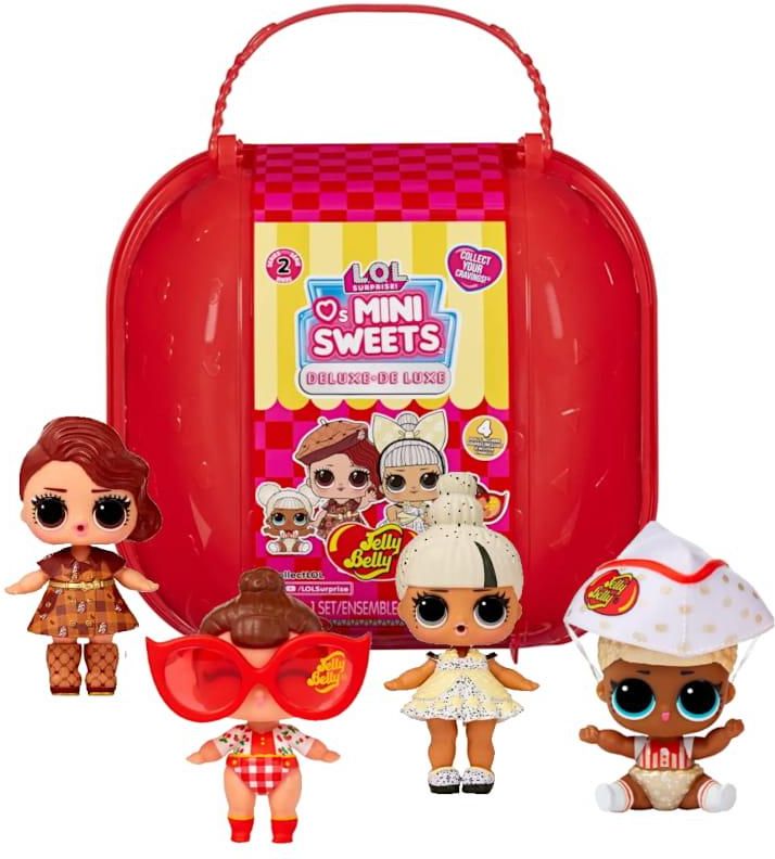 Lalka LOL SURPRISE WALIZKA LOVES MINI SWEETS DELUXE SERIA 2 JELLY BELLY ...