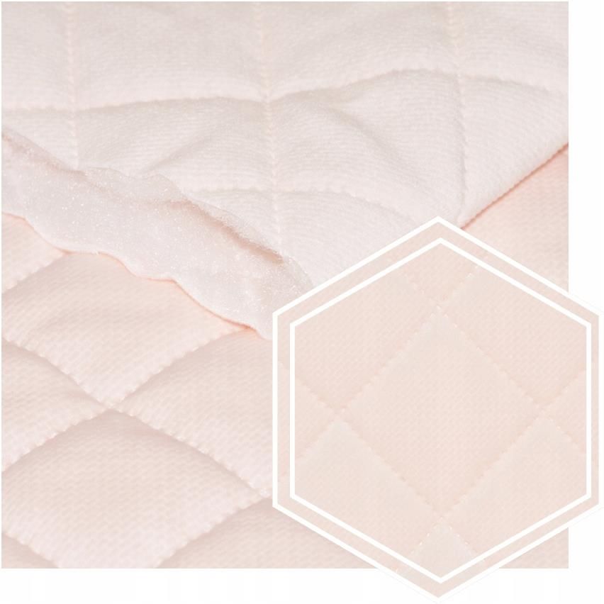 Kamtex Tkanina Velvet Pikowany na watolinie Brzoskwiniowy 13329292328 - Ceny i opinie - Ceneo.pl