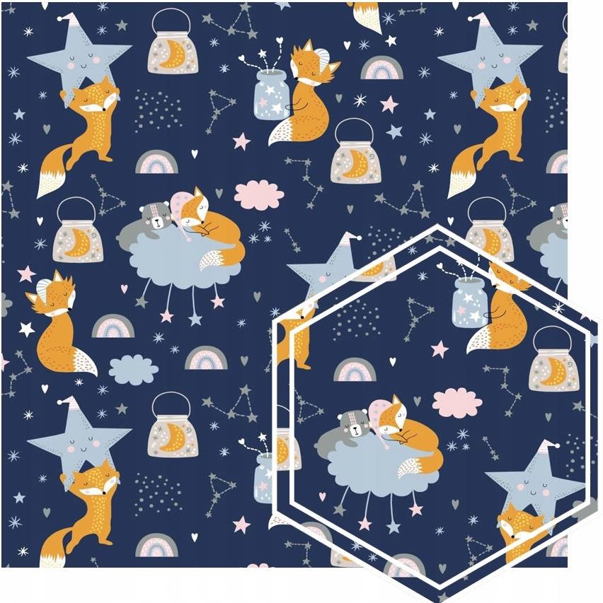 Kamtex Tkanina Bawełniana Bawełna 40x40cm Lis 1259 13333757365 - Ceny i opinie - Ceneo.pl