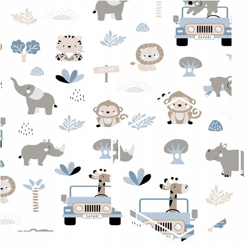 Kamtex Tkanina Bawełniana Bawełna Dziecięce Safari 883 13340750356 - Ceny i opinie - Ceneo.pl
