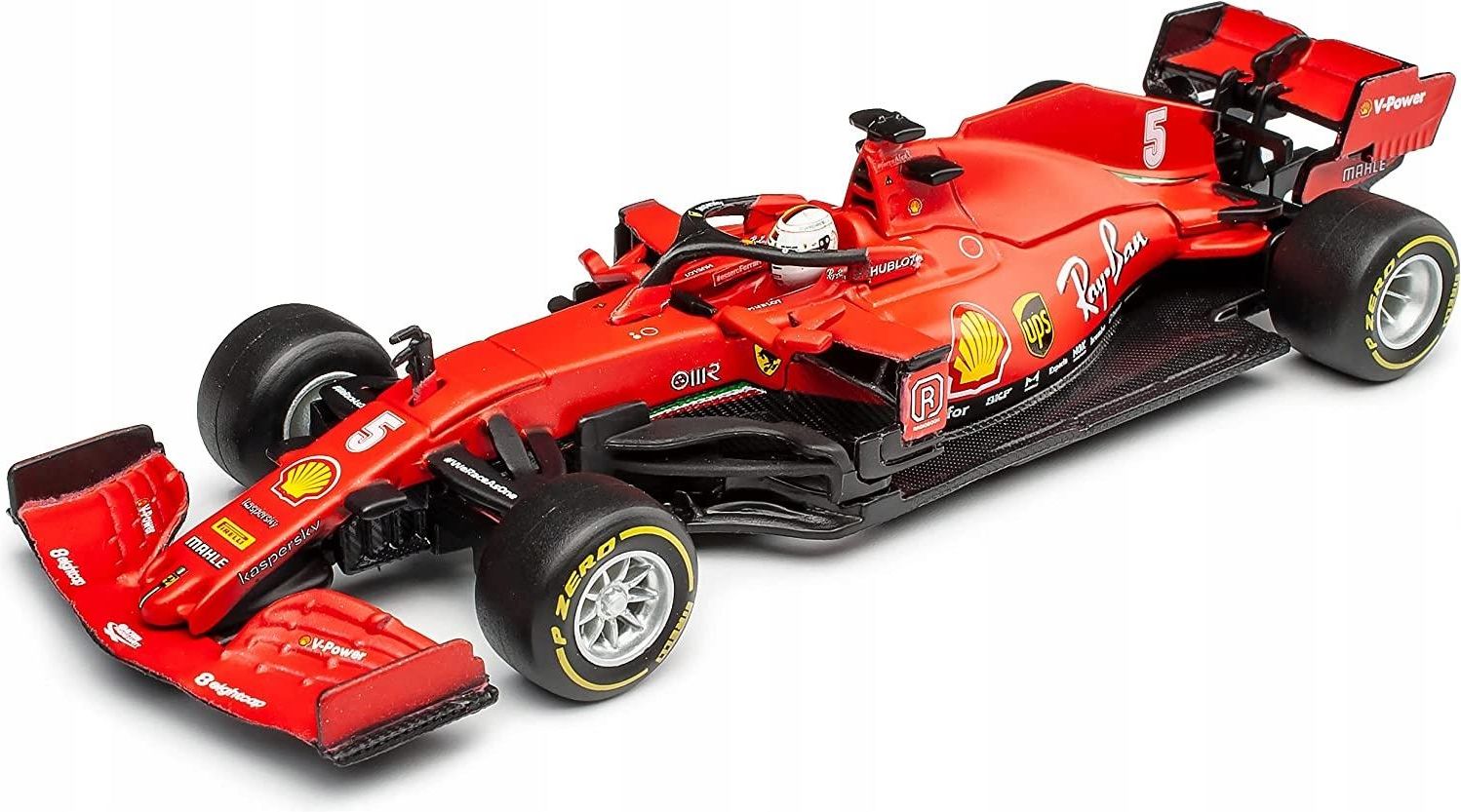Bburago 2020 Ferrari F1 SF1000 #5 Vettel 1:43 Nowy 12342944354 - Ceny i ...