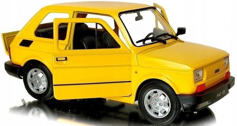 Welly Maluch Fiat 126P 1:21 Samochód Kolekcjonersk 13216711434 - Ceny i ...