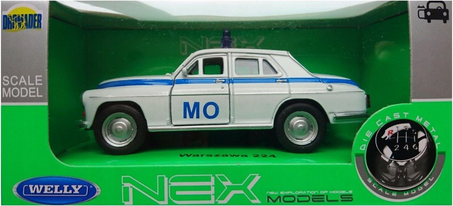 Welly Warszawa 224 Milicja 1:34 Legendy Prl Nowy 12898733239 - Ceny i ...