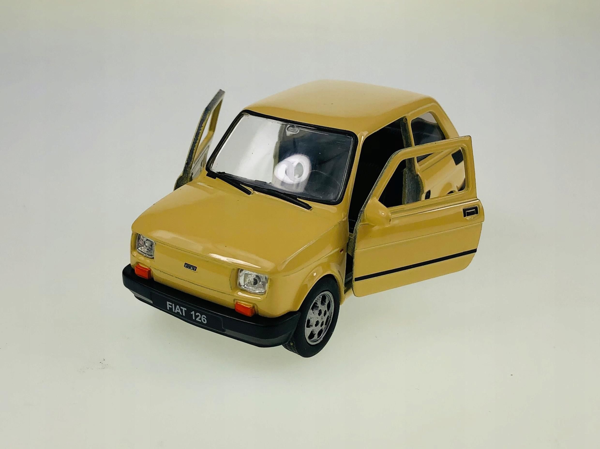 Welly Fiat 126p Maluch 1:34 Legendy Prl Nowy Metal 12211874210 - Ceny i ...