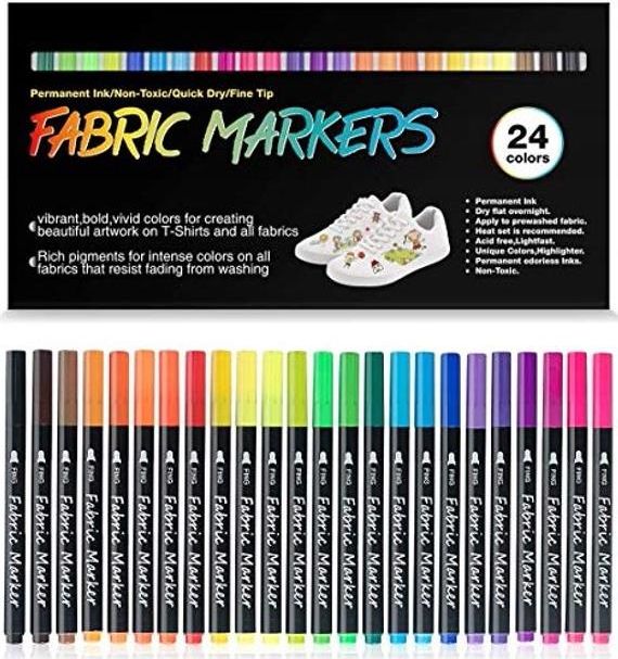 Markery Do Tkanin Permanentne Fabric Markers 13290771702 - Ceny i ...