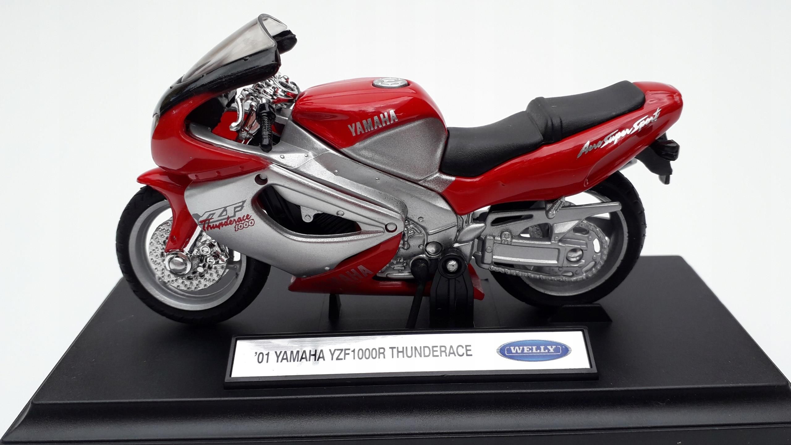 Welly Yamaha Yzf 1000R Thunderace Metalowy 1:18 13137253196 - Ceny i ...