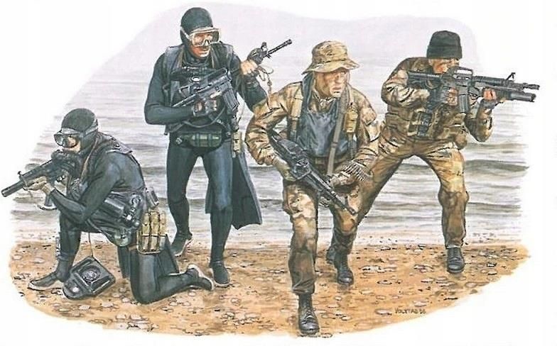 Dragon 1:35 U.S.Navy Seals Team 3 13157669395 - Ceny i opinie - Ceneo.pl