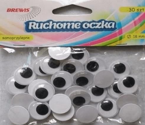 Brewis Ruchome oczka 18mm 13357907955 - Ceny i opinie - Ceneo.pl
