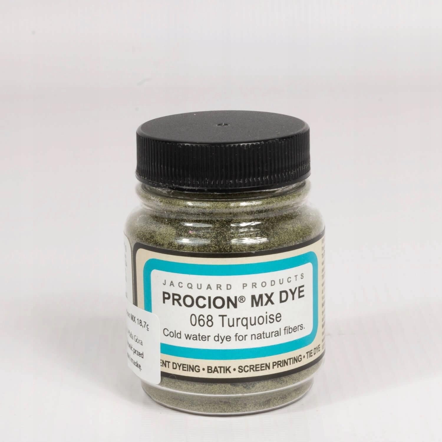 Barwnik Do Tkanin Procion Turquoise Niebieski 068 13273871730 - Ceny i ...