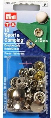 Prym Napy 15Mm Sport & Camping Mocne Srebrne 13110580214 - Ceny i ...
