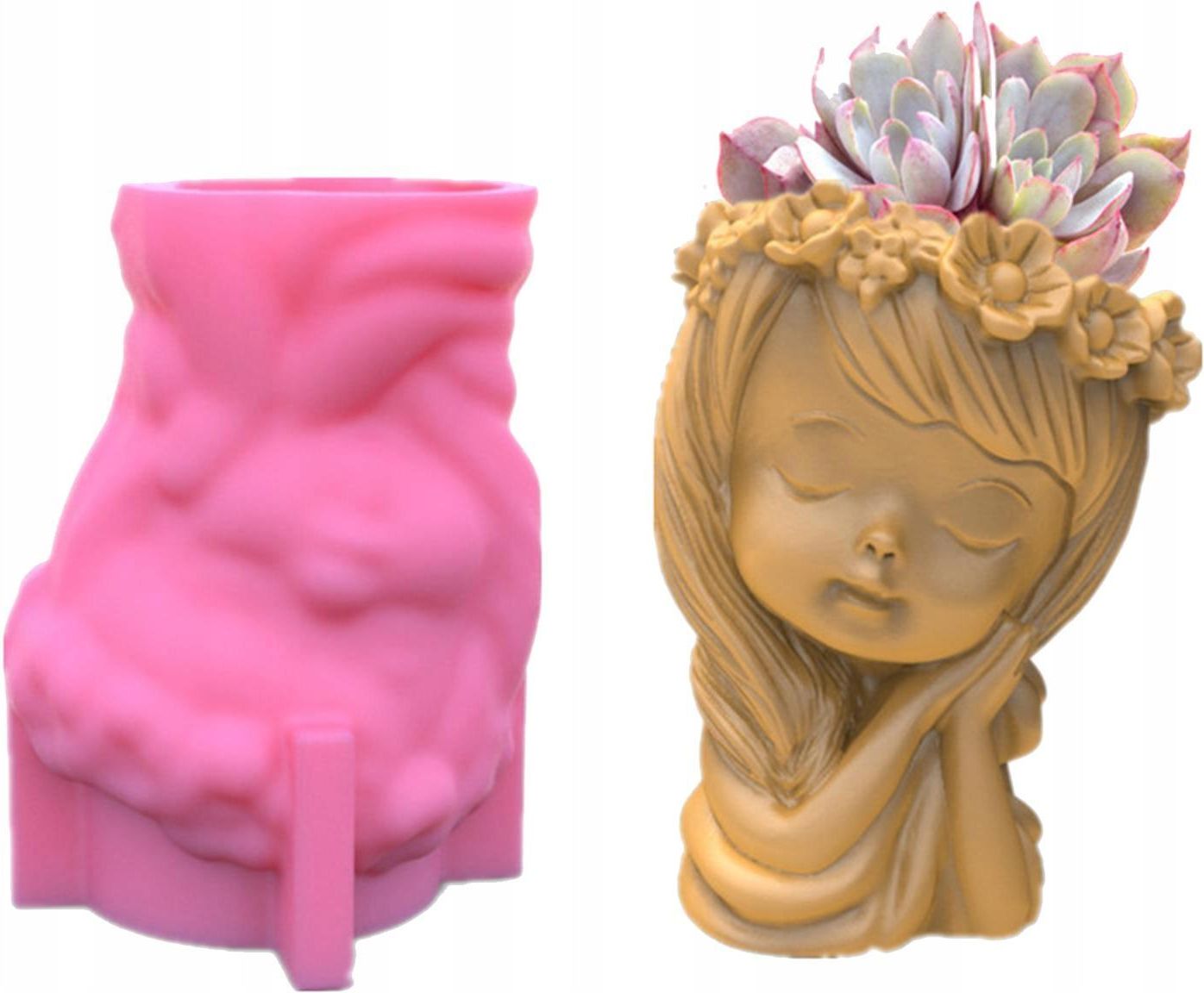 Formy silikonowe Dziewczyna Odlewania Żywicy 12000359146 - Ceny i ...