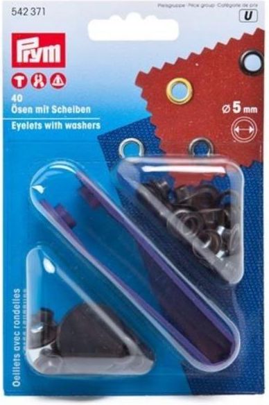 Prym Oczka Kaletnicze 10Mm/5Mm 542 371 Czarne Napy 12084827156 - Ceny i ...