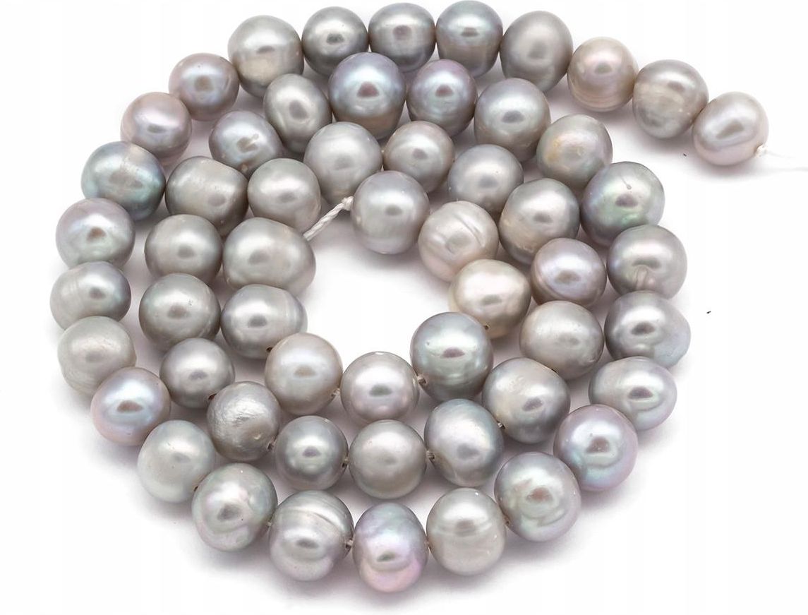 Perły Naturalne Owalne 8-10x7-8mm 54szt/36cm/nić 13209273351 - Ceny i ...