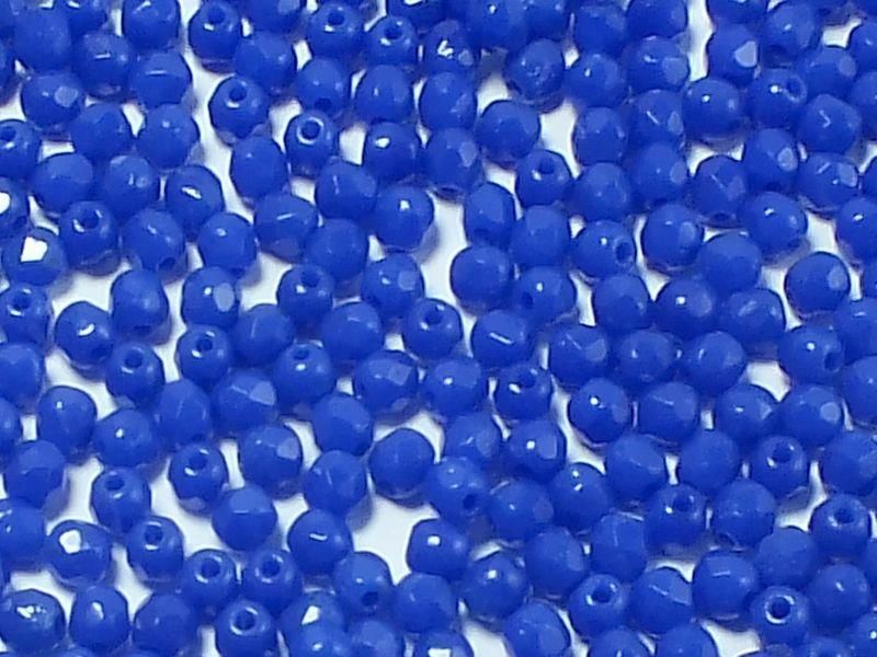 Fp 3mm Opaque Medium Blue 40szt. 13355085223 - Ceny i opinie - Ceneo.pl