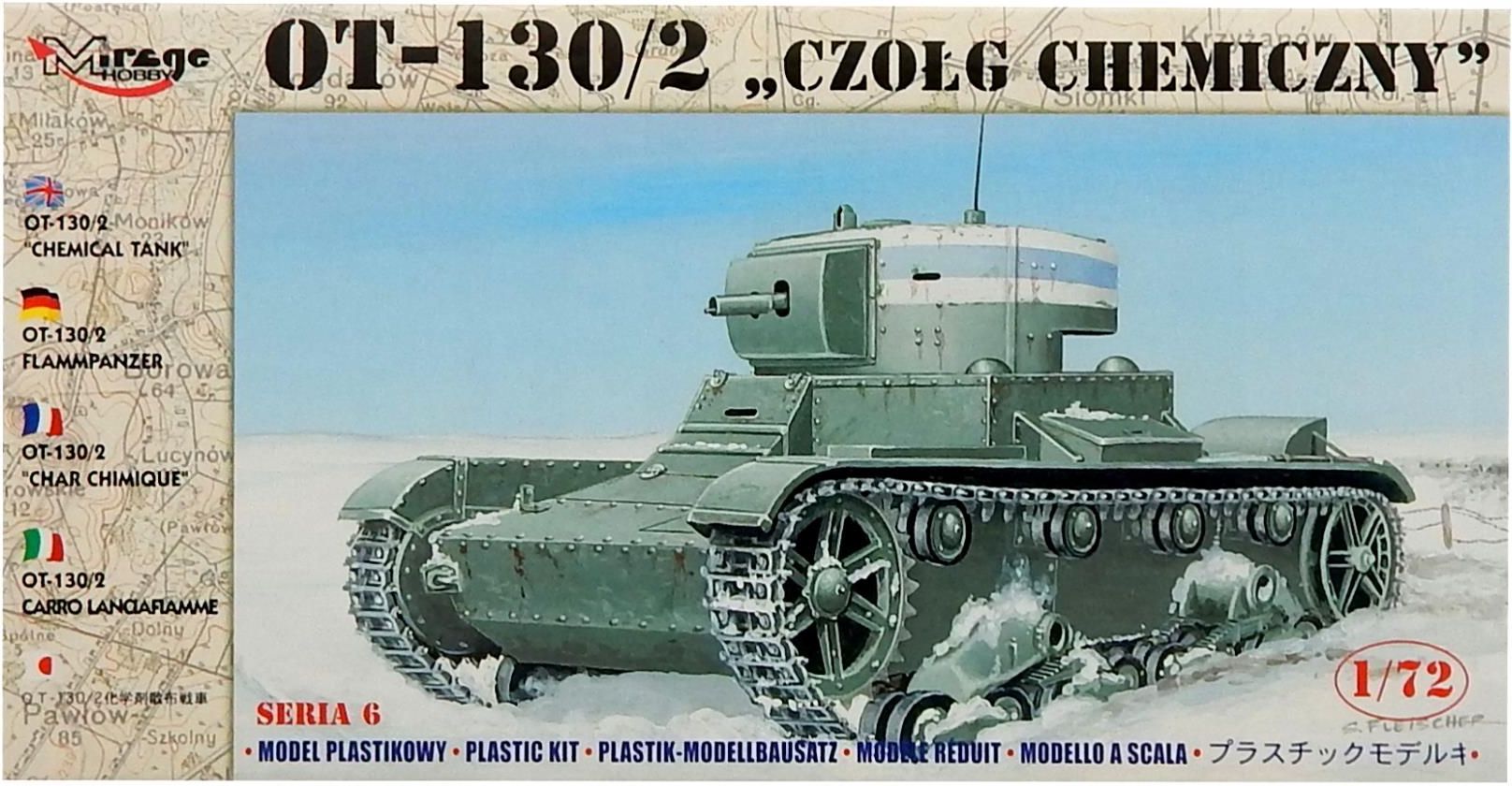 Mirage Hobby B244 Model Do Sklejania Czołg Chemiczny Ot-130/2 ...